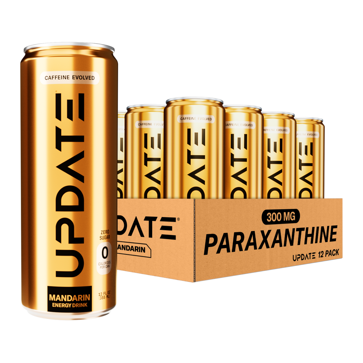 UPDATE Caffeine-free Energy Drink - Mandarin Flavor - Optimal Energy ...